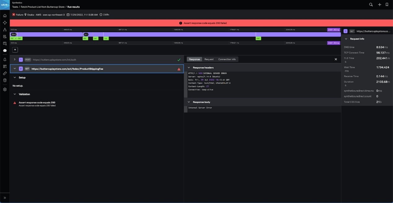 Splunk Observability 合成監控功能正式推出 | 品牌新訊 | 企業IT解決方案首選代理商 | 零壹科技 Zero One Tech.